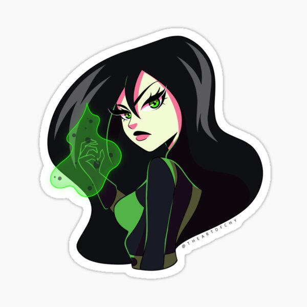 "Shego" Sticker for Sale by TheArtOfChy | Redbubble