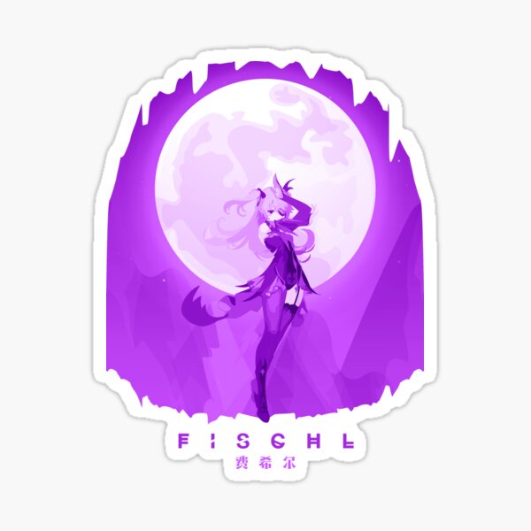 "FISCHL" Sticker for Sale by alvinsans | Redbubble