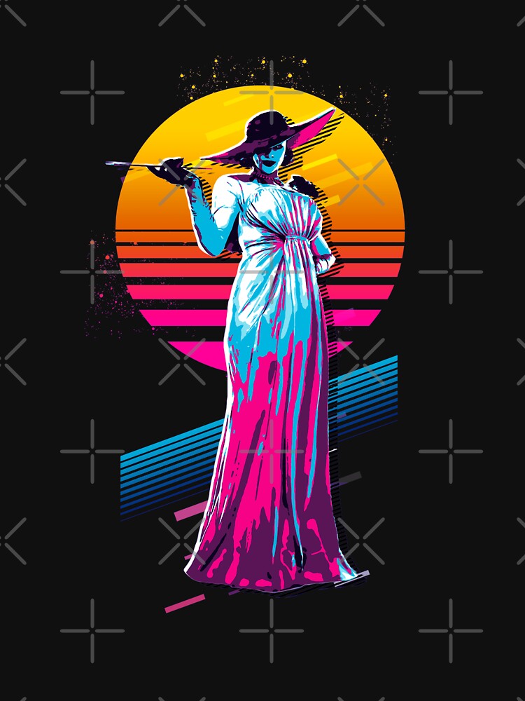 "Resident Evil - Lady Dimitrescu *80s*" T-shirt for Sale by MyRetroArt ...