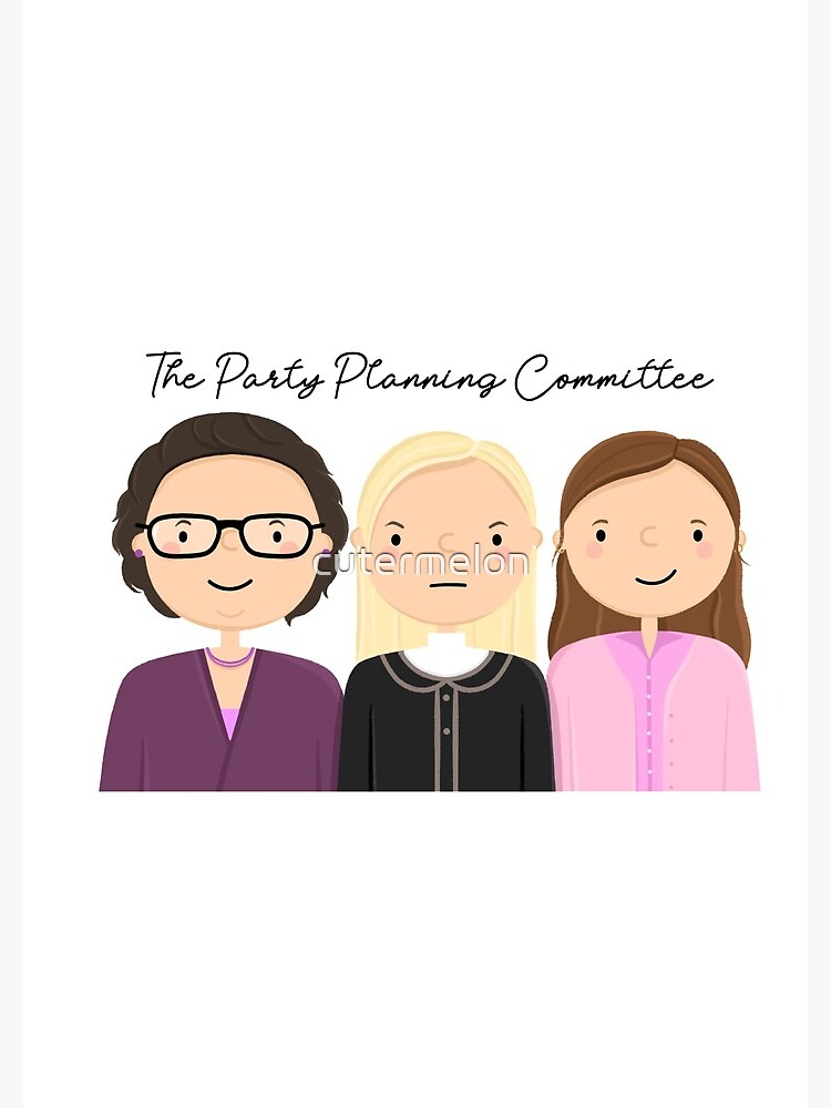 The Office Party Planning Committee Spiral Notebook sold by Christa ...