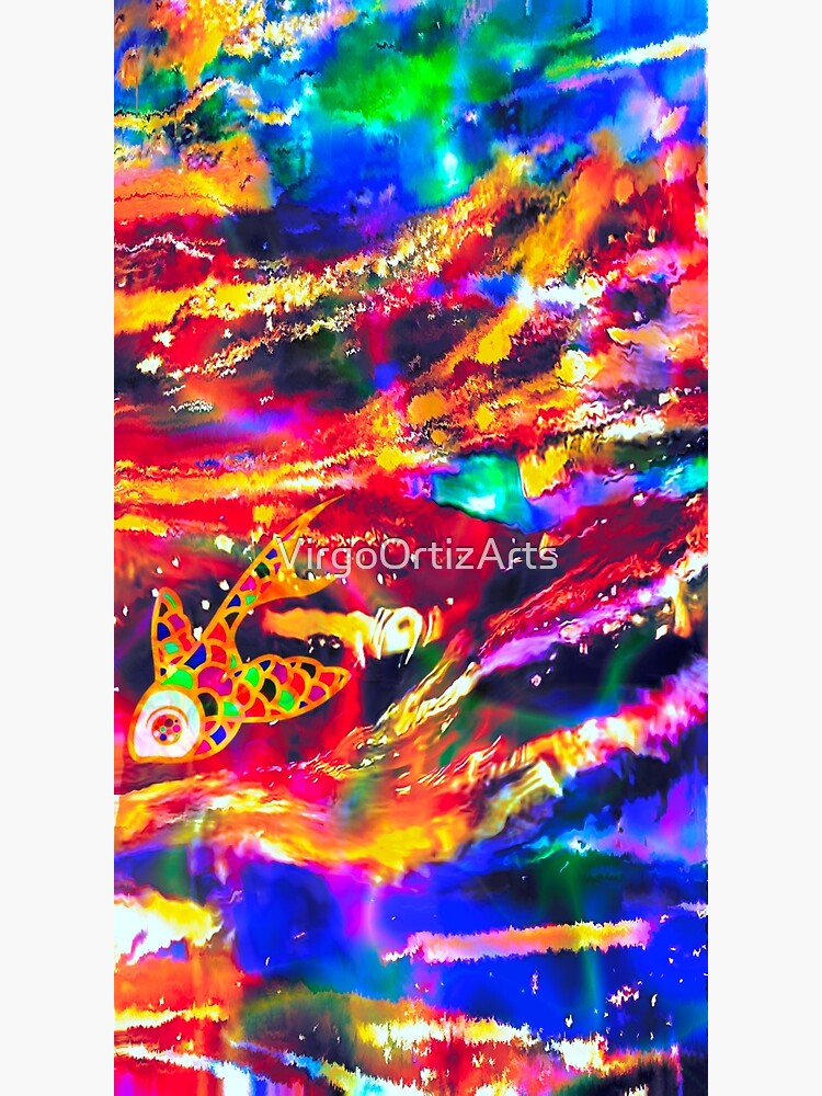 "Small Fish, Big Ocean." Poster for Sale by VirgoOrtizArts | Redbubble