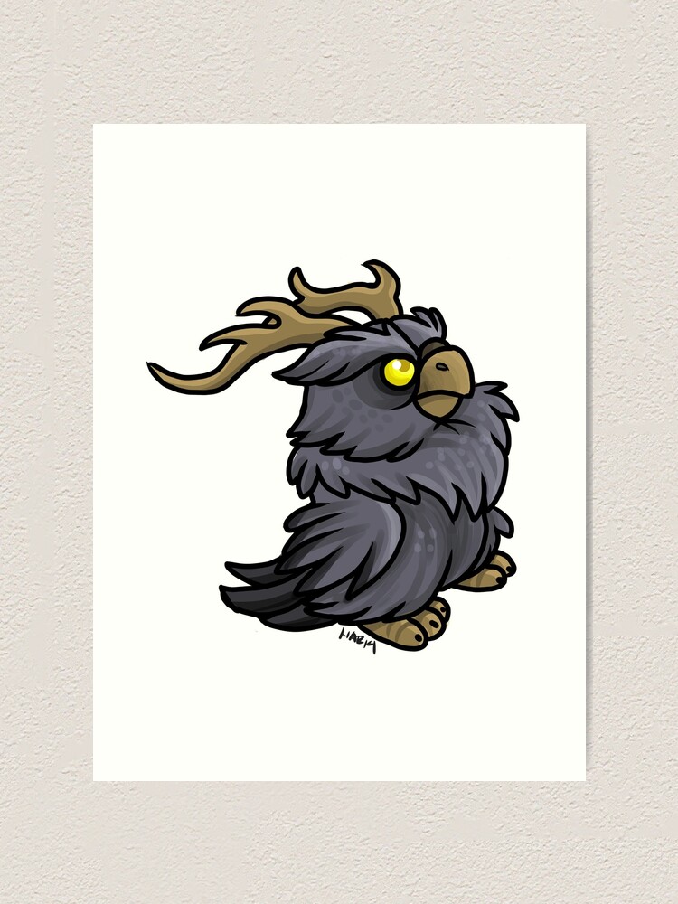 "Night Elf Cuties - Moonkin" Art Print for Sale by DancingHare | Redbubble