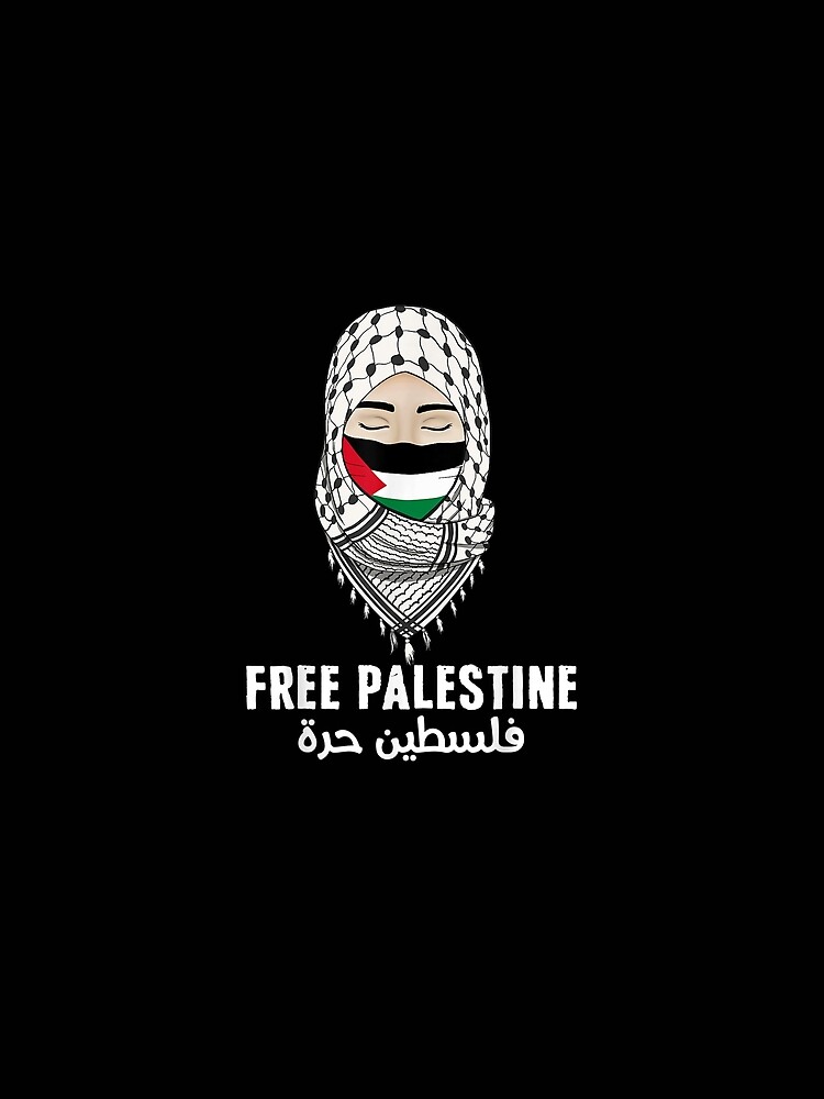 "Free Palestine Gaza Palestinian Flag Stand With Falastin Tee T-Shirt ...