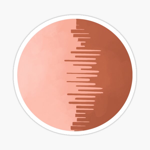"Pink Moon " Sticker for Sale by TheaDesign | Redbubble