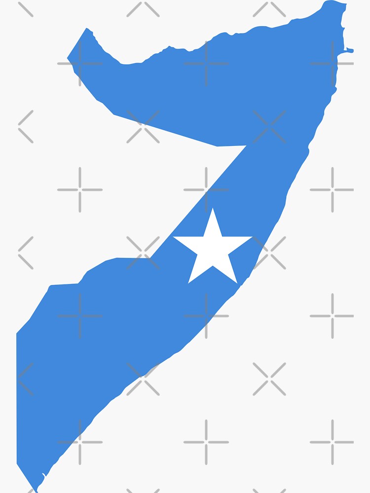 "Somalia Flag Map" Sticker for Sale by limitlezz | Redbubble