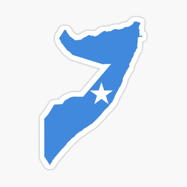 "Somalia Flag Map" Sticker for Sale by limitlezz | Redbubble