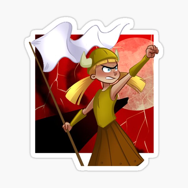 "Helga Pataki " Sticker by Esgar1990 | Redbubble