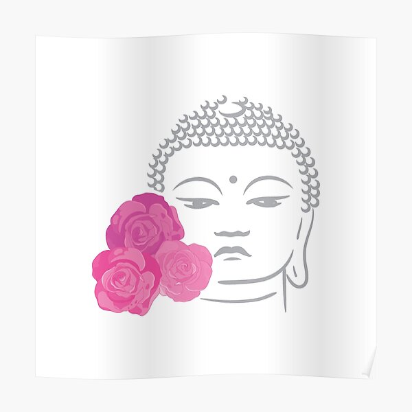 "Amida Buddha" Poster by bc21design | Redbubble