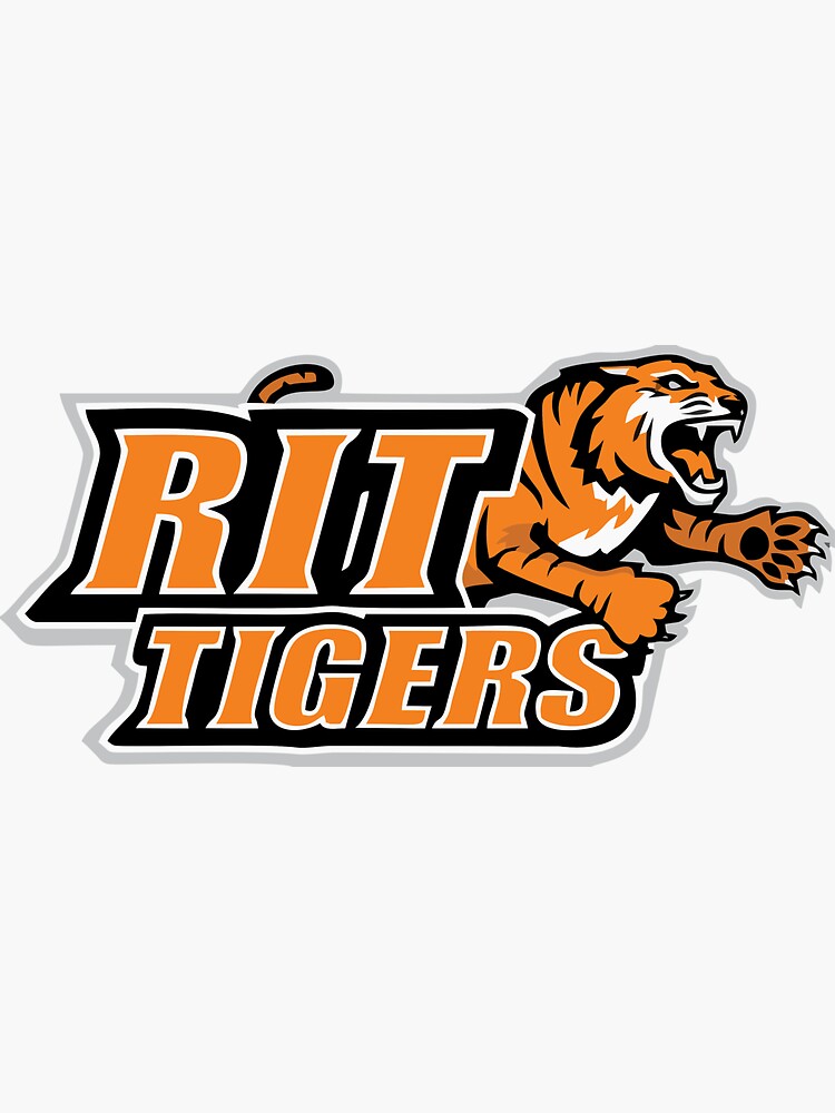 "Best Selling RIT Tigers Logo" Sticker for Sale by yoanesndr | Redbubble