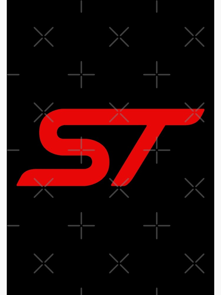 "Focus ST logo" Poster for Sale by autoaddict | Redbubble