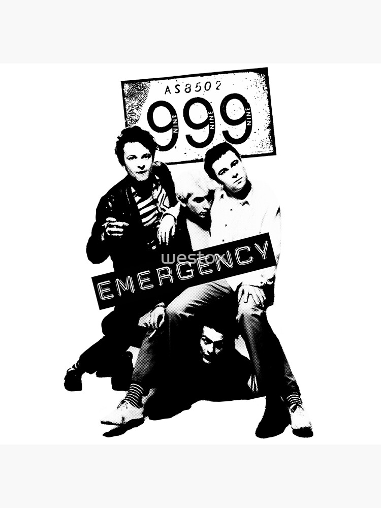 "999 PUNK SUPER COOL T-SHIRT" Poster for Sale by westox | Redbubble