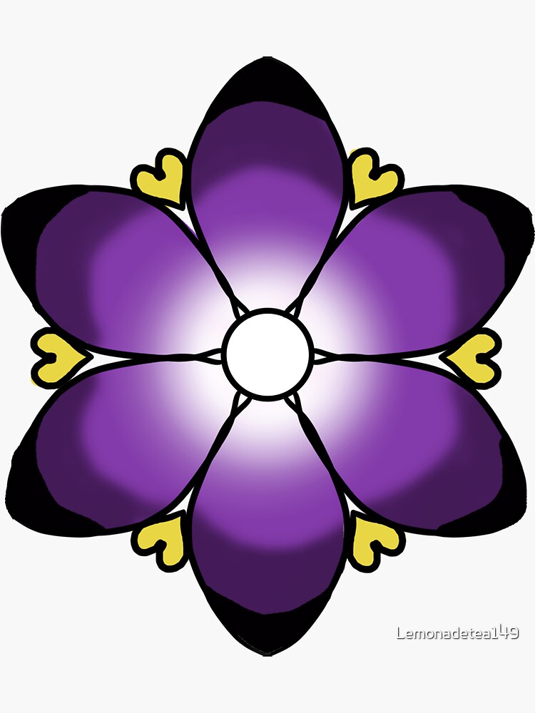 "PRIDE Flower non-binary flag" Sticker by Lemonadetea149 | Redbubble