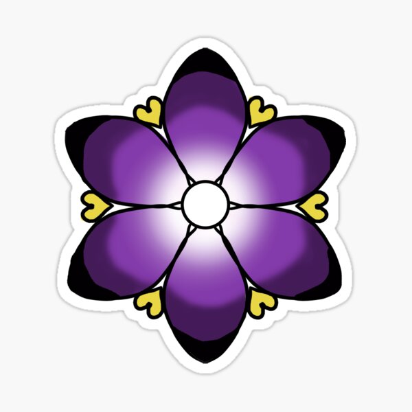 "PRIDE Flower non-binary flag" Sticker by Lemonadetea149 | Redbubble