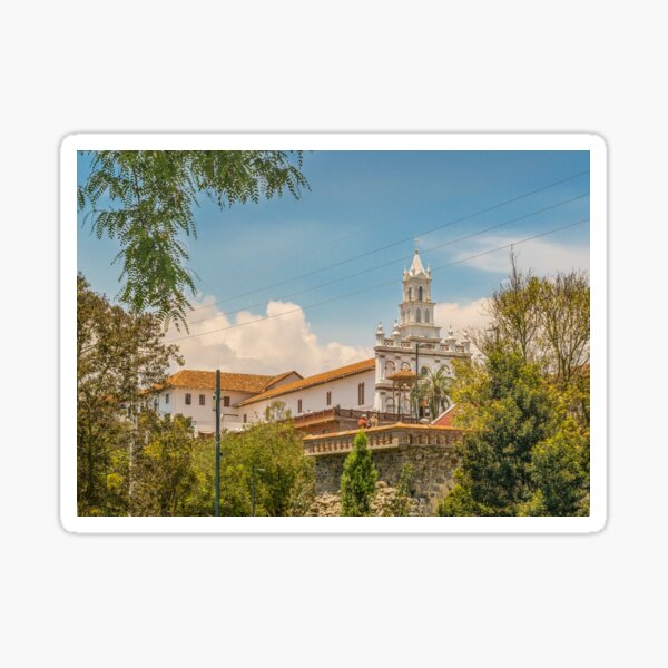 "Historic Center of Cuenca, Ecuador" Sticker by DFLCreative | Redbubble