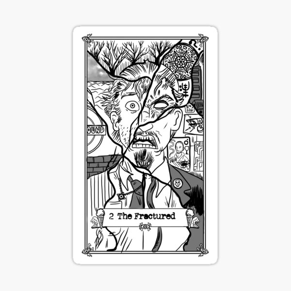 "Kane and Feels Season 2: the fractured" Sticker for Sale by ...