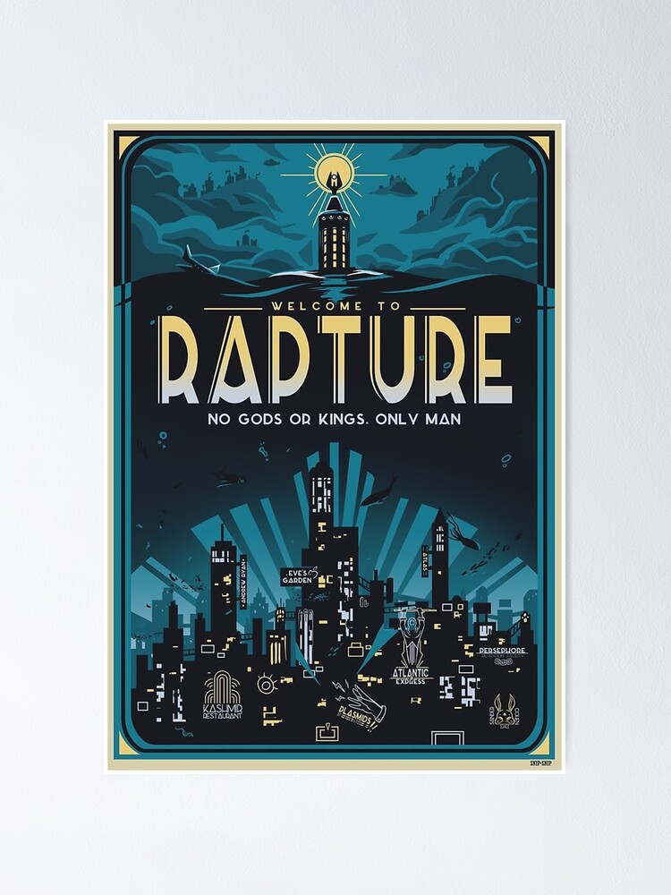 "Rapture Poster" Poster for Sale by ericatomas8 | Redbubble