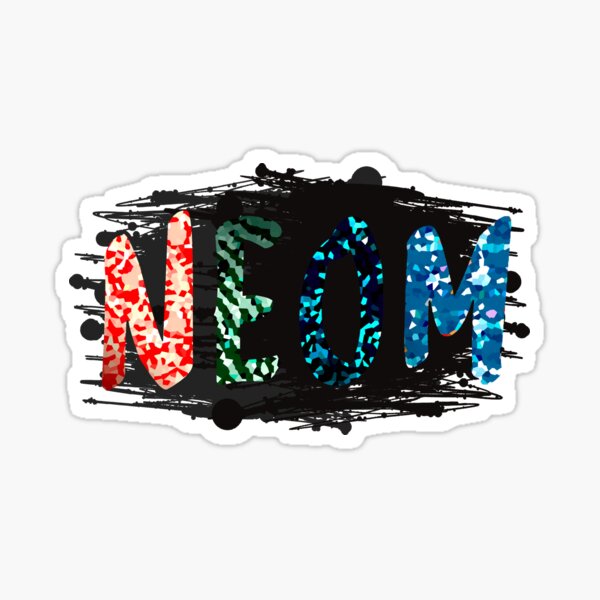 "NEOM project(SA)" Sticker for Sale by Lonexa | Redbubble