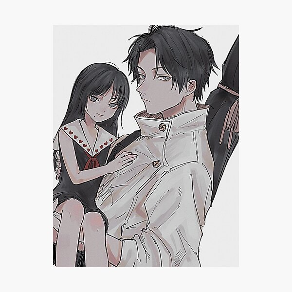 Impression photo « Yuta et Rika - Jujutsu Kaisen Art », par ...