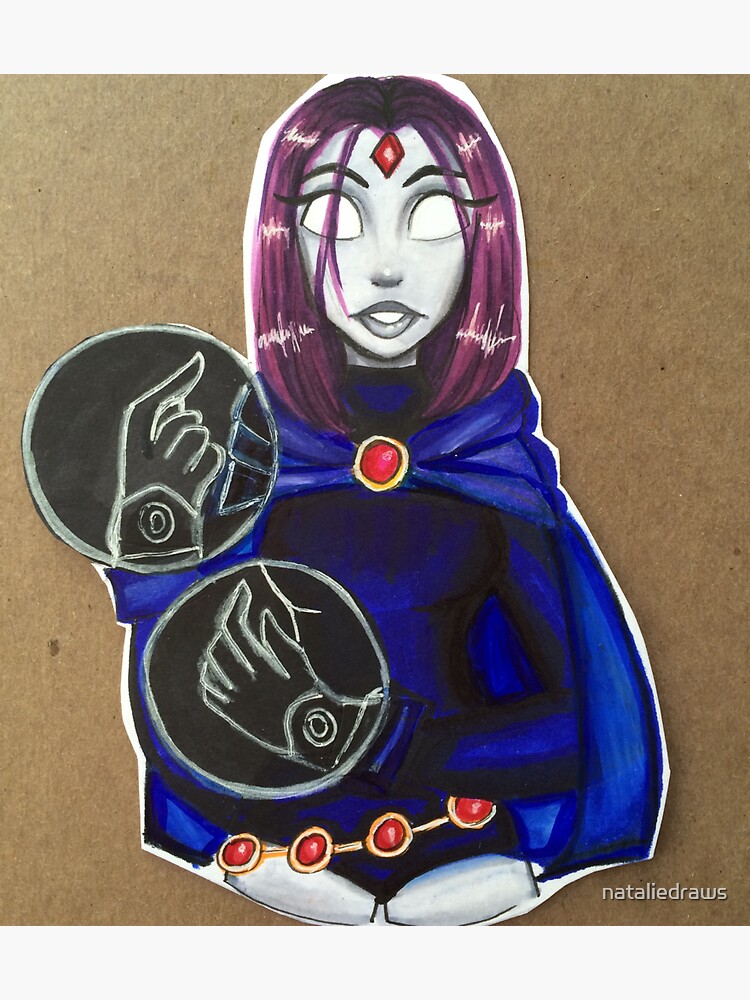 "Raven" Sticker for Sale by nataliedraws | Redbubble