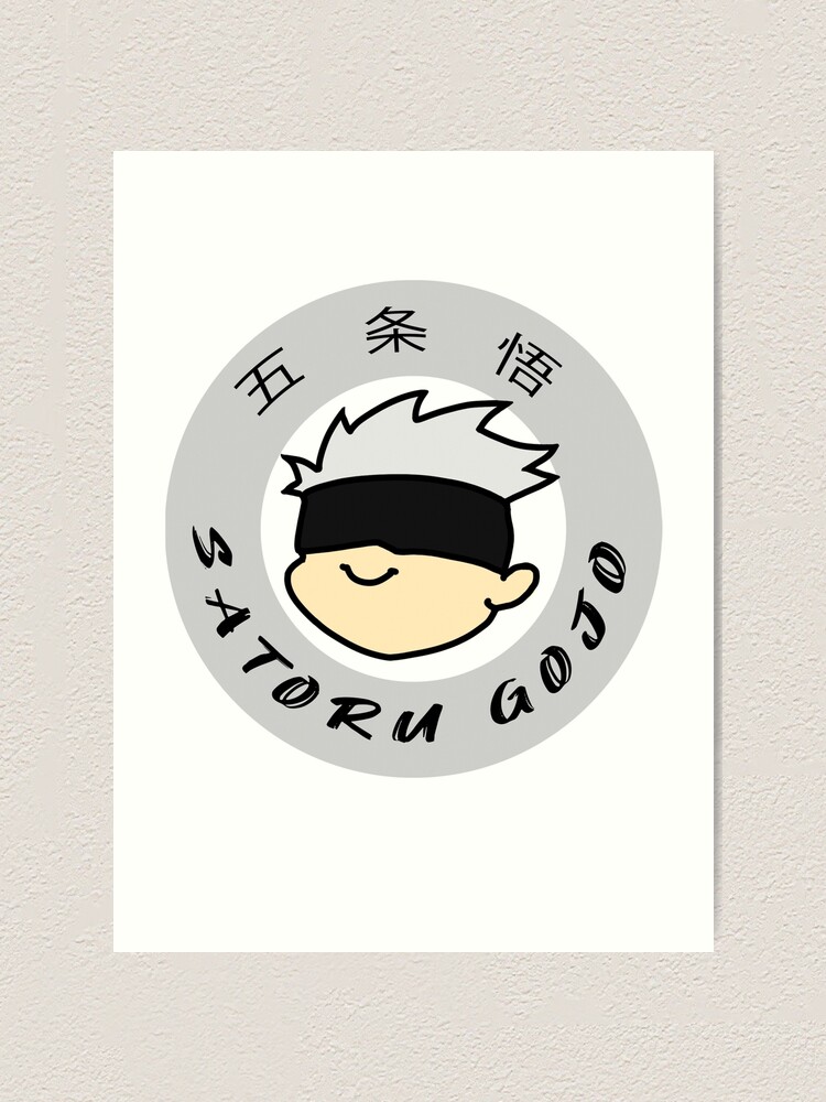 "Satoru Gojo - Jujutsu Kaisen Inspo" Art Print by BigFoot- | Redbubble