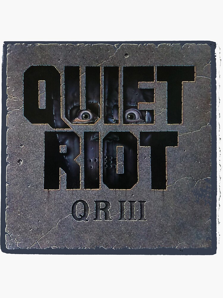 "Best Art Of Quiet Riot" Sticker by bpaulsensen | Redbubble