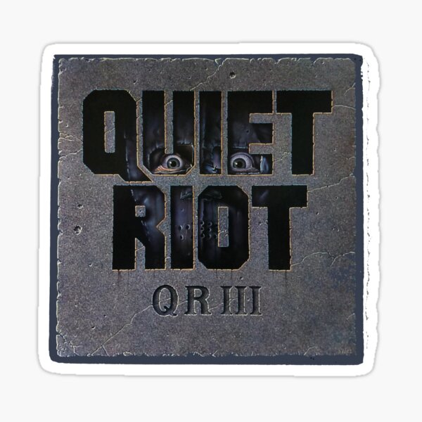 "Best Art Of Quiet Riot" Sticker by bpaulsensen | Redbubble