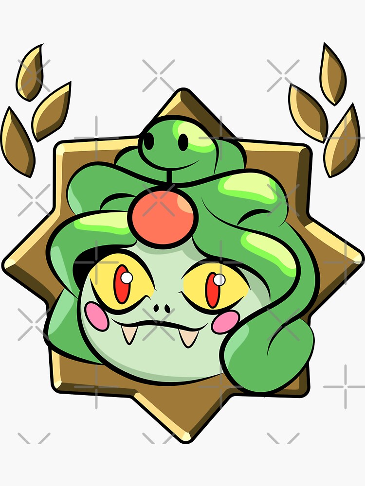 Dusa Badge Hades Sticker For Sale By Migi Desu Redbubble