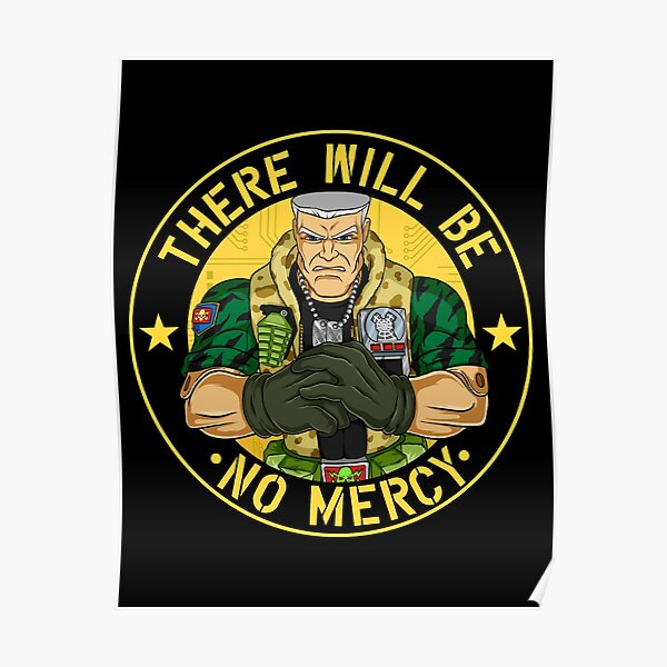 "No mercy (Major Chip Hazard)" Poster for Sale by sk8rdan | Redbubble