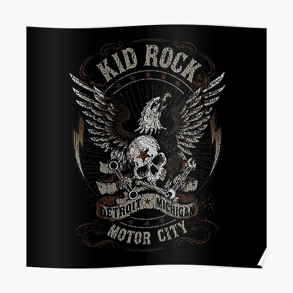 "Kid Rock" Poster for Sale by paijooo | Redbubble