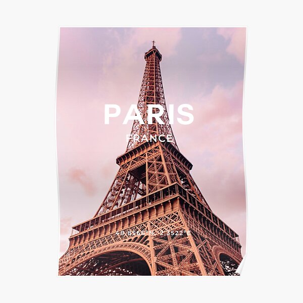 "Paris Print, Paris Pink Travel Photography, Pink Paris Poster, Fashion ...