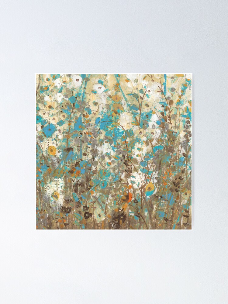 "Flowering Vines" Poster by EthanBray | Redbubble