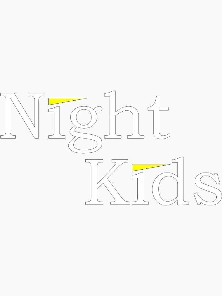 "NightKids by Initial D" Sticker for Sale by aresbusso | Redbubble