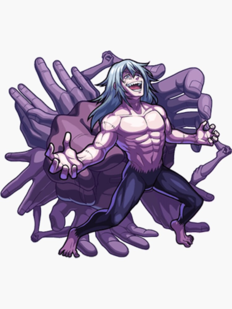 "Mahito (Jujutsu Kaisen) | Dragon ball Tshirt" Sticker for Sale by ...