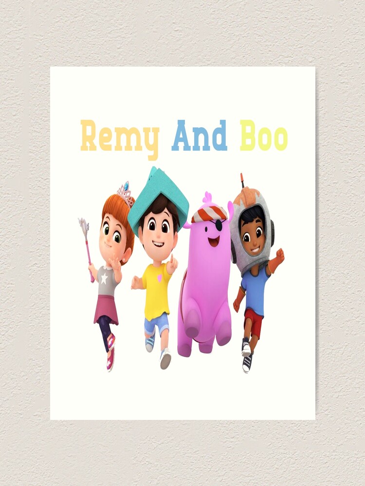 "remy and boo gift for fans remy and boo cartoon " Art Print for Sale ...