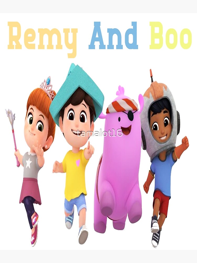 Póster «regalo de remy y boo para fanáticos dibujos animados de remy y ...