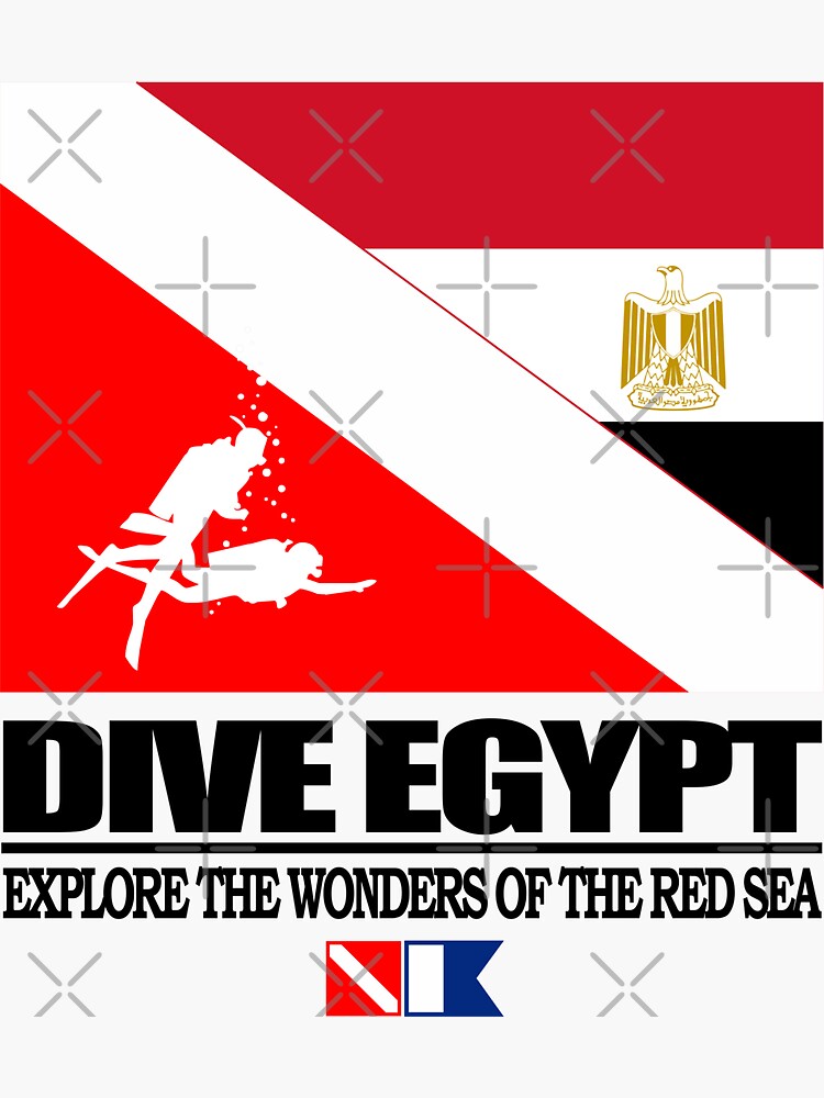 "Dive Egypt (DF)" Sticker for Sale by curranmorgan | Redbubble