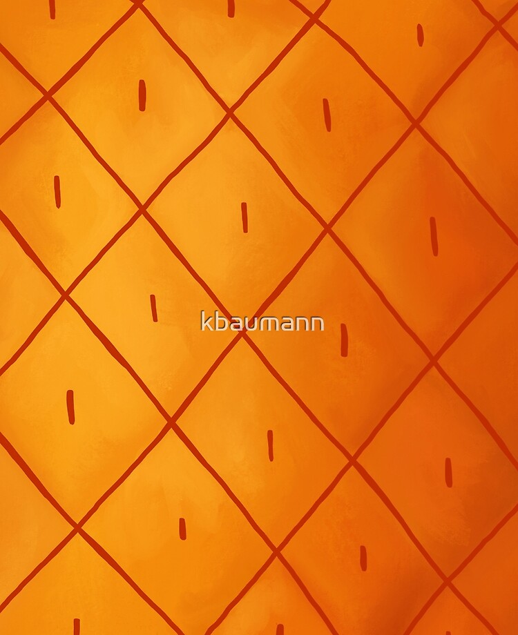 "Spongebob Pineapple House Texture" iPad Case & Skin for Sale by ...