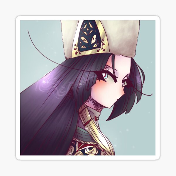 "Over the Shoulder " Sticker by 00Warr | Redbubble