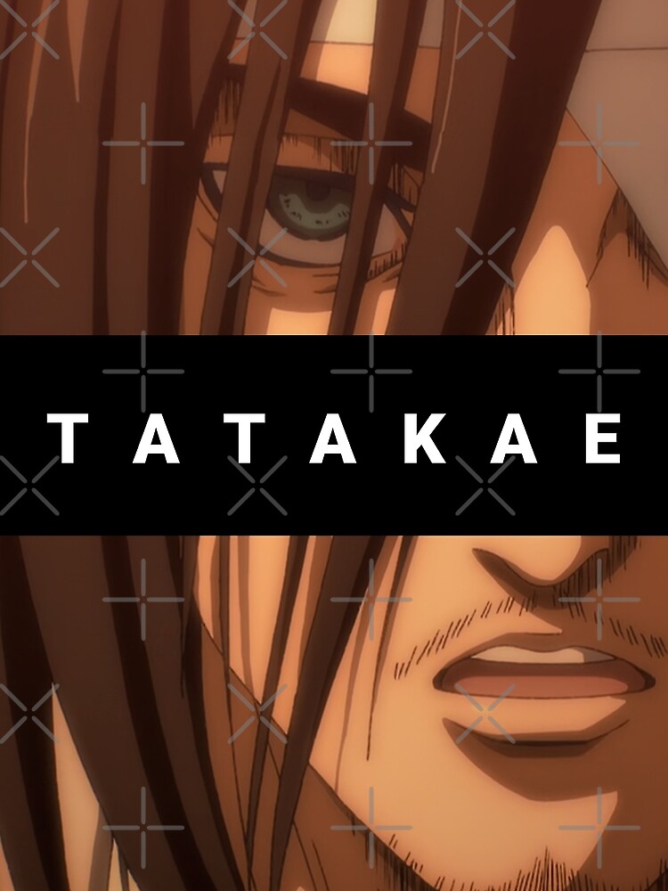 "Tatakae - Eren Yeager | Shingeki no Kyojin" Art Print by ...