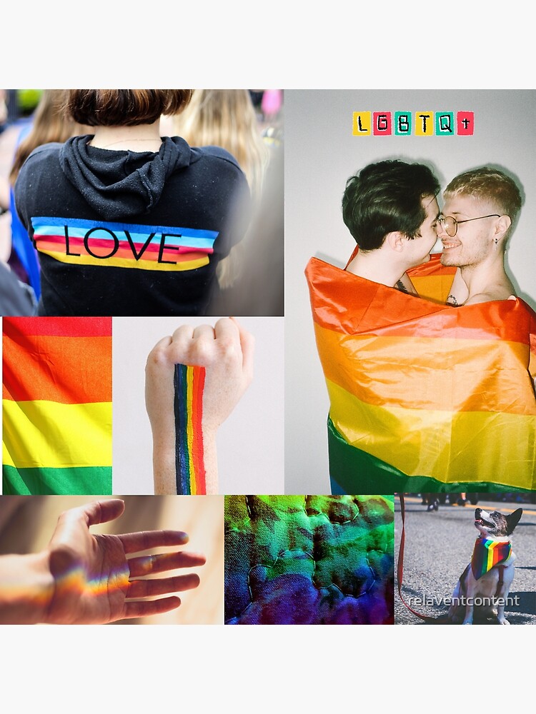 "Pride collage" Poster by relaventcontent | Redbubble