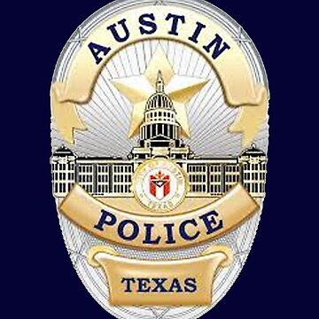 "Austin Texas Police Badge" Sticker for Sale by Lawrence Baird | Redbubble