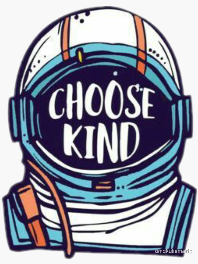 "choose kind " Sticker for Sale by omgkyliemarie | Redbubble