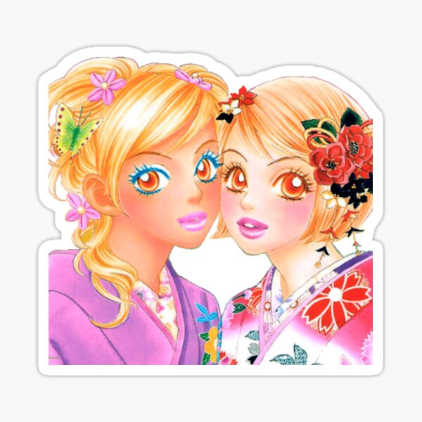 "Peach Girl Momo x Sae" Sticker for Sale by yazliyana | Redbubble