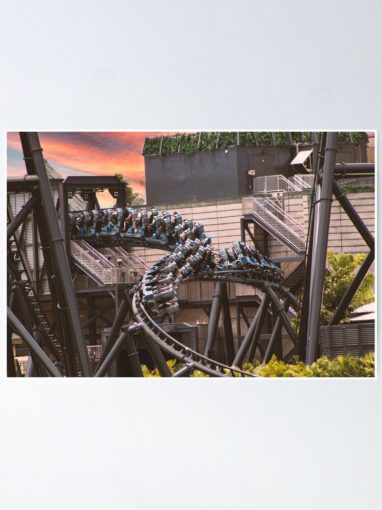 Prints Print Universal Orlando VelociCoaster Roller Coaster Poster or ...