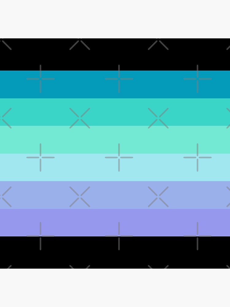 "Neptunic Sexuality Pride Flag" Pin by FallenFeline | Redbubble