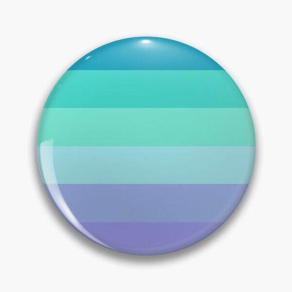 "Neptunic Sexuality Pride Flag" Pin by FallenFeline | Redbubble