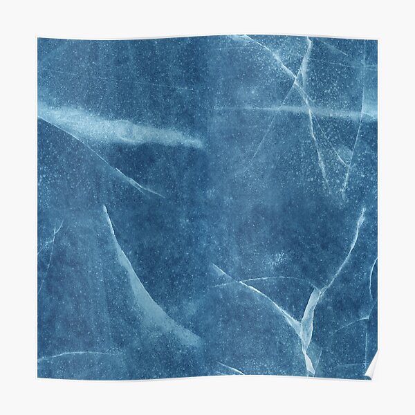 "Deep Blue Ice" Poster for Sale by GoD139 | Redbubble