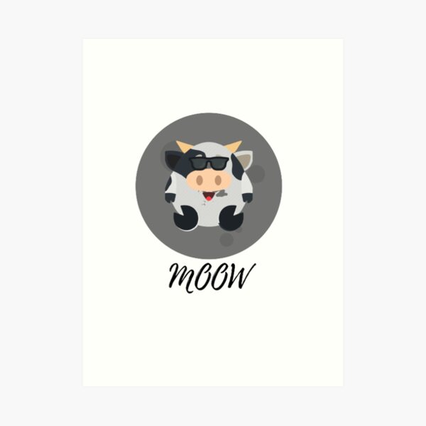 " MOOW FINE LOGO" Art Print for Sale by MAXSHOPART | Redbubble