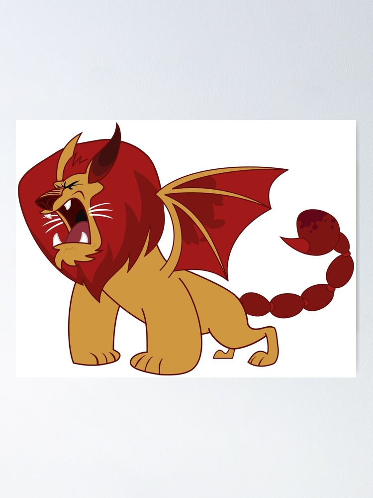 "The Manticore Roars" Poster by Britty-Store | Redbubble