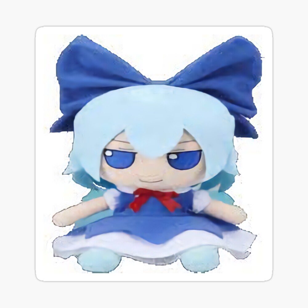 Touhou Project Fumo Fumo Tanned Cirno plushie caodangnghekg.edu.vn